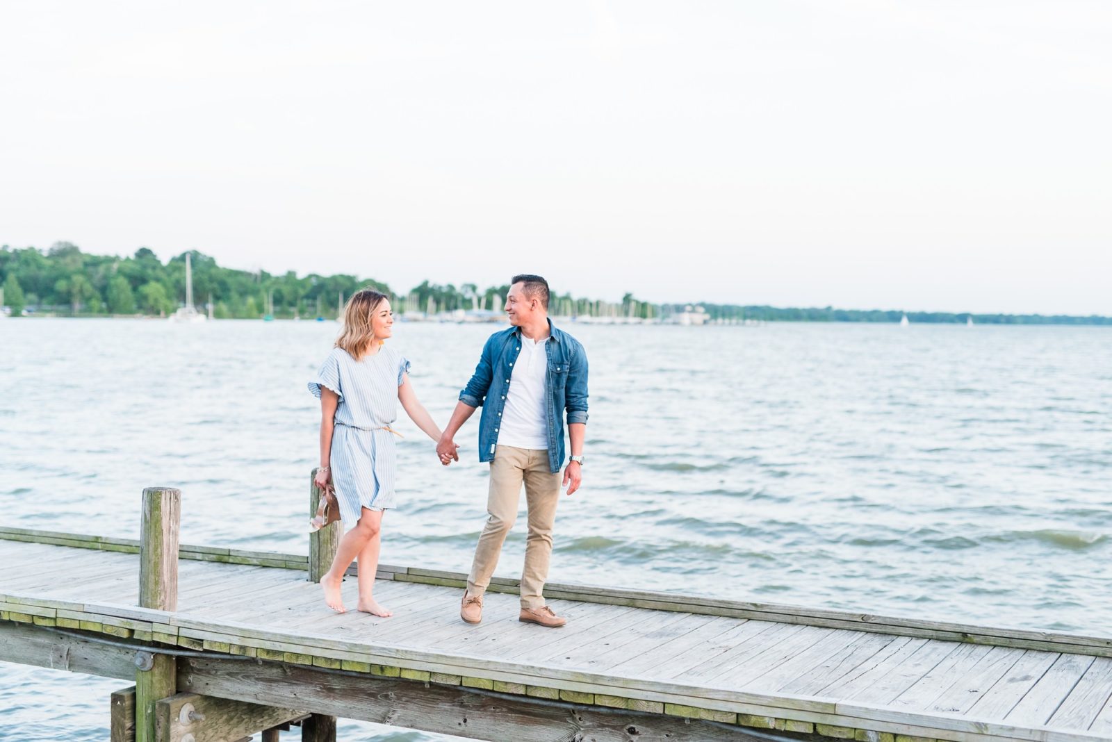 Romantic White Rock Lake Engagement Session
